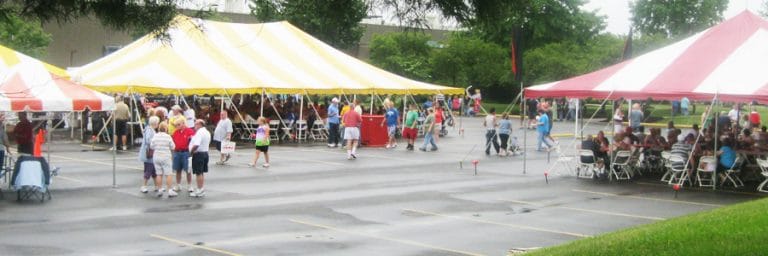 Rent Party Tents in Kentucky with Thompson Catering!